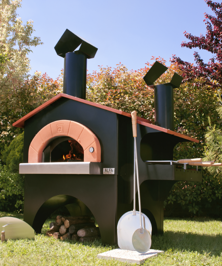 Feuer und Stein est le fournisseur du four Fiesta Barbecue d'Alpha Pizza